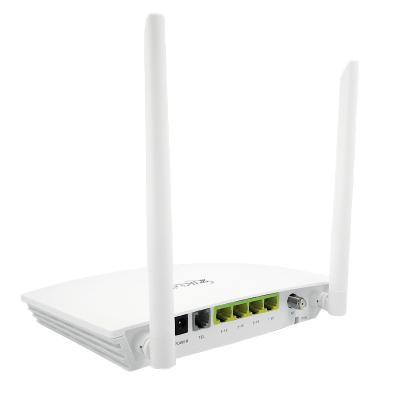 China ZC-520 ONU CATV WIFI 1POTS 1GE 3FE 1Phone UPC ONT GPON EPON Modem Router for sale