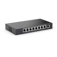 China 9 Port Gigabit PoE Ethernet Switch Smart Cloud Managed 18 Gbps Switching Capacity for sale