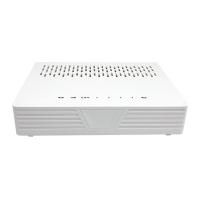China 12V DC 1A XG PON ONU 4GE 2USB GPON ONT WIFI Router Supports L3 Function for sale