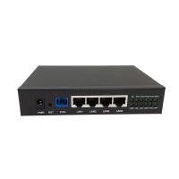 China 4GE PoE / PoE+ GPON ONU Ironshell UPC ONT Web Telnet OMCI Manage for sale