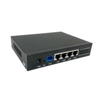 China POE EPON GPON ONT 4GE XPON Full Gigabit ONU IEEE802.3af SC / UPC Connector for sale