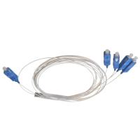 China FTTH FTTX PLC Fiber Optic Splitter 1x2 1x4 1x8 1x16 SC / APC Connector for sale