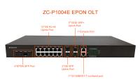 China FTTx Optical Fiber 4 Port EPON OLT RJ45 4GE SFP Ports For Enterprise Campus Network for sale
