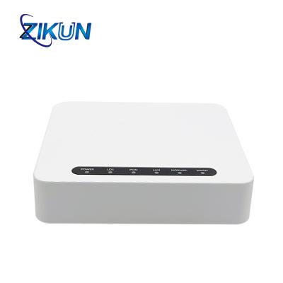 China FTTX Network GPON ONU ONT 1GE Fiber Optique Terminal 12V DC 0.5A for sale