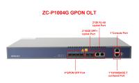 China ZIKUN GPON OLT ZC-P1004G 4 Port GEPON OLT Fiber Network for sale