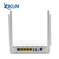 China AX3000 FTTH XGPON ONU WIFI 6 4GE Dual Band ONT Five External Antenna for sale