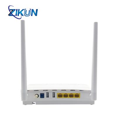China FTTH 2.4G 5G GPON ONT 4GE AC1200 WiFi 5 Dual Band GPON ONU for sale