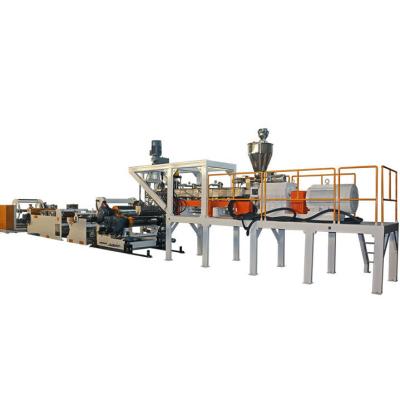 China Composite Plastic TPU Cast Film Extrusion Line Single Screw 500kg/H for sale