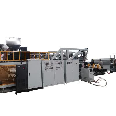 China Monolayer Plastic Extrusion Cast Film Line Tpu Film Production Line for sale