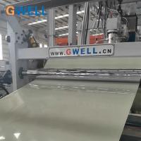 China PC sheet Extrusion Line Plastic Sheet Extruder Machine 750kg/H for sale