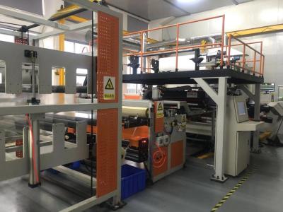 China TPU Cast Film Extrusion Line with 1000-2000mm Width and 0.08-3mm Thickness Featuring Single Screw Design for sale