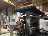 China Synthetic Resin Glazed Tile PVC Roof Board Extrusion Line ASA Co Extrusion Machine for sale