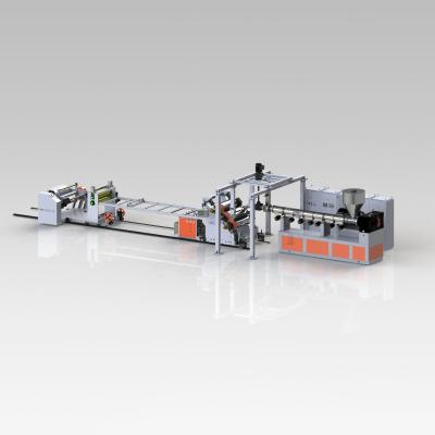 China Door Wall Panel ASA PVC Profile Extrusion Machine Line 350kg/H for sale