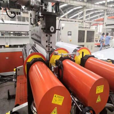 China PP PE ABS PVDF Thick Board Extrusion Line 600kg/h for sale