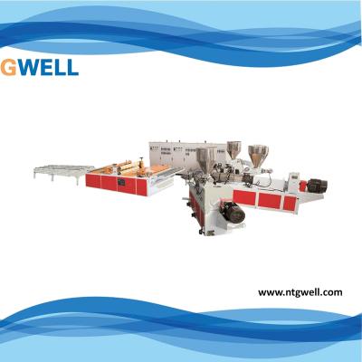 China PP ABS PE Hdpe Sheet Extruders Advertising Thick Board Extrusion Line 400kg-800kg/h for sale