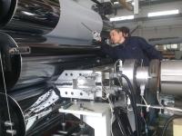 China PVC Sheet Extrusion Machine for Transparent Soft Sheets with 0.4-10mm Thickness and 600-2000mm Width for sale