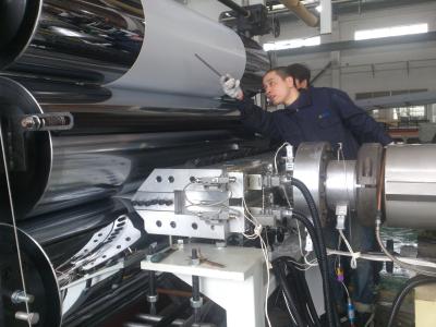 China 1800mm Transparent Hard Film PVC Sheet Extrusion Machine Equipment for sale