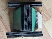 China Multiwall PP Hollow Section Plate Extrusion Line Used For Fruit Folding Boxes for sale