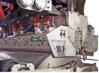 China Fully Automatic Plastic Sheet Extrusion Line with PLC Control System for 0.3-2mm Thickness and 350kg/h Capacity for sale