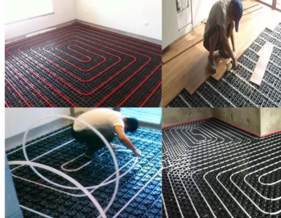 China 450KG/H Output Customizable Water Underfloor Heating Module Panel Production Line With Thermal Insulation for sale