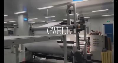 China EVA / POE Solar Film Extrusion Line With Maximum Linear Speed Of 16m/min And Twin Screw Design for sale