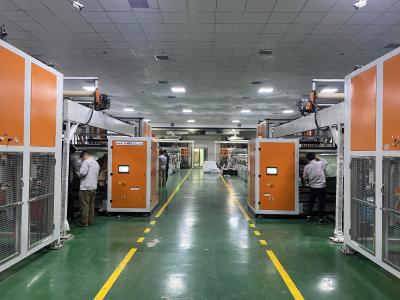 China Plastic Sheet Extrusion Line with Calibrating Boards 4 Groups and 350kg/h Extrusion Capacity for 0.5-1.5mm Thickness for sale