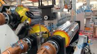 China High Production Capacity PET Sheet Extrusion Line Customized Single Screw PET Thermoforming Sheet Extrusion Machine for sale