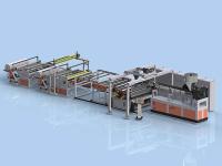 China EVA / POE / EPE Solar Encapsulate Film Extrusion Line For Solar Panel Encapsulation for sale