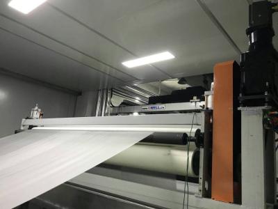 China High Capacity PVB Film Production Line for Automobile and Building Laminated Glass with 1300-3200mm Width and 0.2-1.52mm Thickness for sale