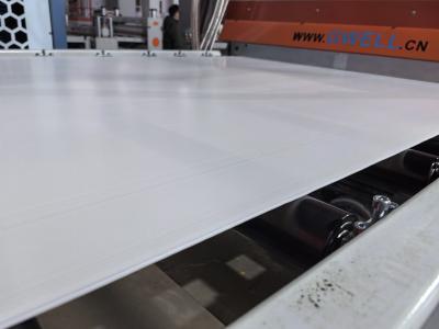 China GWELL PP Hollow Section Plate Extrusion Line for 1220mm-2400mm Width and 2-10mm Thickness with Single or Twin Screw Design for sale