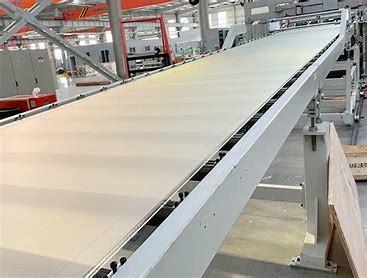 China GPPS diffuse Sheet Extrusion Line GPPS Transparent Board Making Machine Long Life High Output for sale