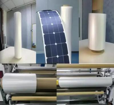 China GWELL 2600mm Wide EVA POE EPE Solar Film Extrusion Line For Solar Panel Encapsulation With 2% Shrinkage Rate And 300-700kg/h Output for sale