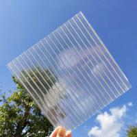China PC Sunshine Hollow Board Nice Transparency Making Machine  Hollow Section Polycarbonate Sheet Extruders Machine for sale