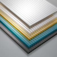 China PC Sunshine Hollow Board Nice Transparency Making Machine  Hollow Section Polycarbonate Sheet Extruders Machine for sale