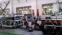 China PC Sunshine Hollow Board Nice Transparency Making Machine  Hollow Section Polycarbonate Sheet Extruders Machine for sale