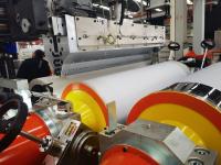 China TPU Cast Film Extrusion Line with Waterproofing Film Laminated with Fabric and Single Screw Extruder for 1000-2000mm Width for sale