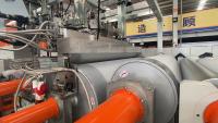 China 2600mm Wide EVA Solar Film Extrusion Line with 300-700kg/h Output and ≤2% Shrinkage Rate for Solar Panel Encapsulation for sale