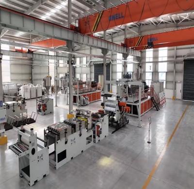China High Capacity Energy Saving Twin Screw Extruder with Degassing System for PET Plastic Sheet Production Line for sale