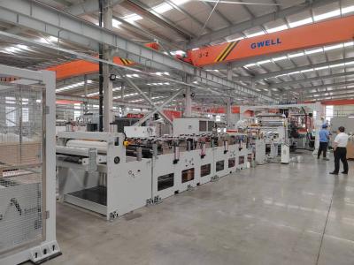 China PETG Decorative Sheet Extrusion Line with 850kg/H Output Capacity, 4*8feet*1mm Thickness Range and ABA Structure for sale