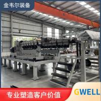 China High Transparency PC Sheet Extrusion Line with 600-1220mm Width and 0.5-5mm Thickness for PMMA and Plastic Sheets for sale