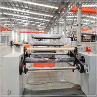 China PETG Decorative Sheet Extrusion Line with 600KG/H Output, 0.2-2mm Thickness Range and GAG Three-Layer Structure for sale