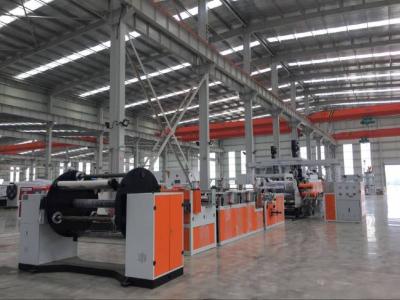 China Twin Screw PET Sheet Extrusion Line With No Crystallization And Drying Required 800-1500mm Width And 100% RPET Utilized for sale