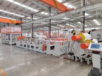 China GWELL PET Sheet Extrusion Line with No Crystallization Required 800-1500mm Width and Single/Twin Screw Design for Thermoforming for sale