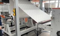 China PETG Decorative Sheet Extrusion Line with 600KG/H Output, 0.2-2mm Thickness Range and GAG Three-Layer Structure for sale