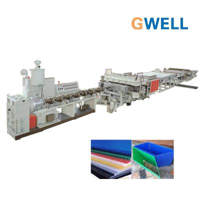 China Polypropylene PP Hollow Profile Extrusion for sale