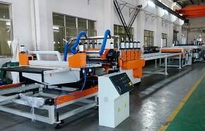 China SPC Flooring making machine Flooring Production Line 750kg H for sale