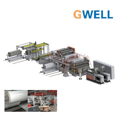China TPU Hot Melt Sheet Making Machine TPU Sheet Production Line for sale