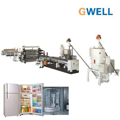 China PETG Sheet Extrusion Machine Line Door Panel Making Machine for sale
