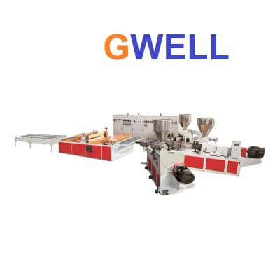 China PVC Glazed Roof Tile Wavy Board Extrusion Line 400kg/h for sale
