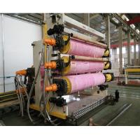 China PVC Wide Floor Leather making machine Parquet Flooring Production Line 400kg H for sale